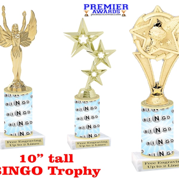 Bingo Trophy - Etsy