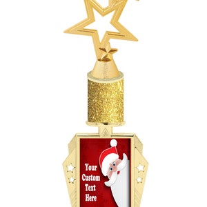 Santa Trophy. Great Trophy for Your Holiday Events, Pageants, Contests ...