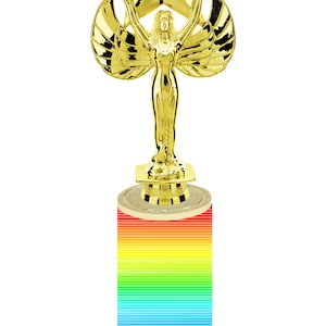 Rainbow Trophy. Great Trophy for Any Event, Competition, Party, Parade ...