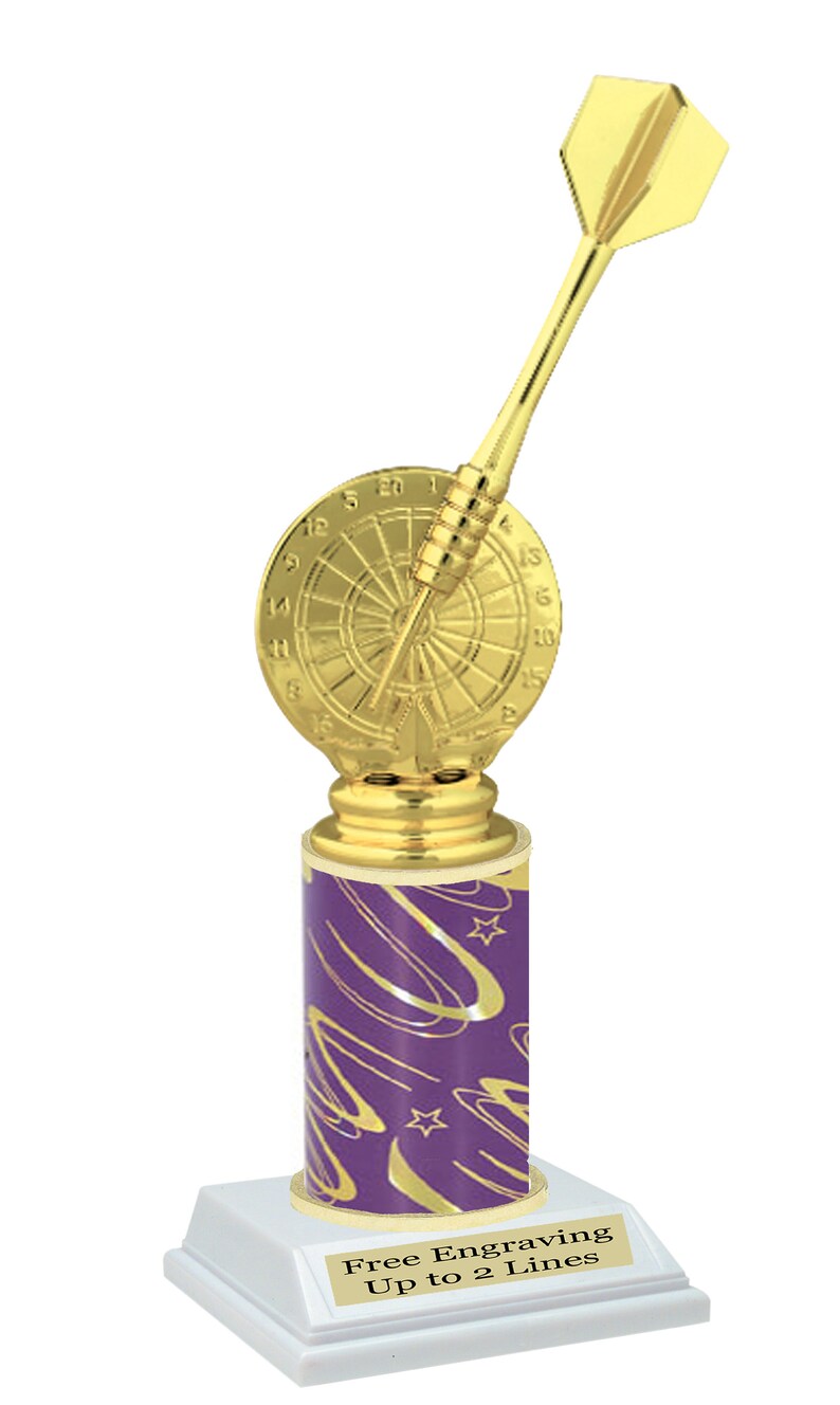 Darts Trophy. Great Trophy for Your Tournaments Family Games - Etsy