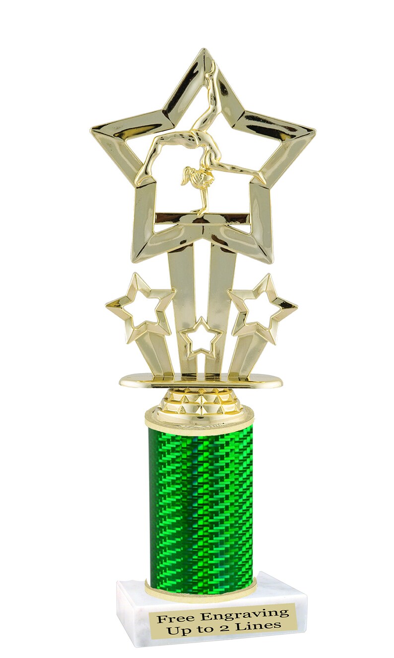 Gymnastics Trophy. Great Trophy for Your Gymnastics - Etsy