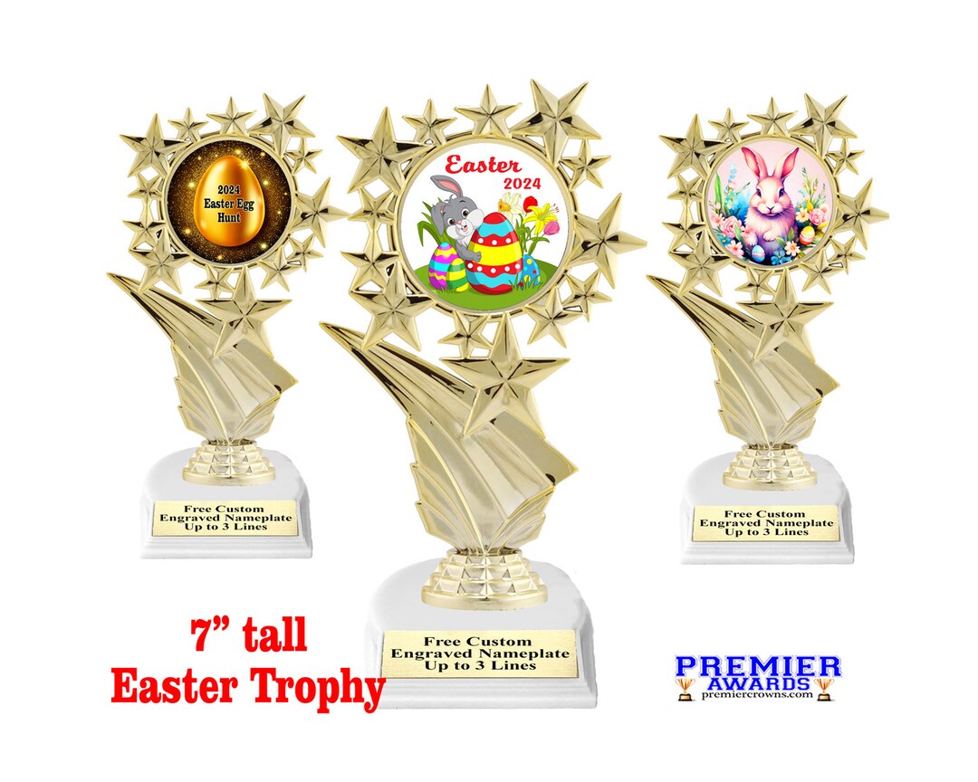 Easter Easter Egg Hunt Trophy. Great for All of Your Easter Events ...