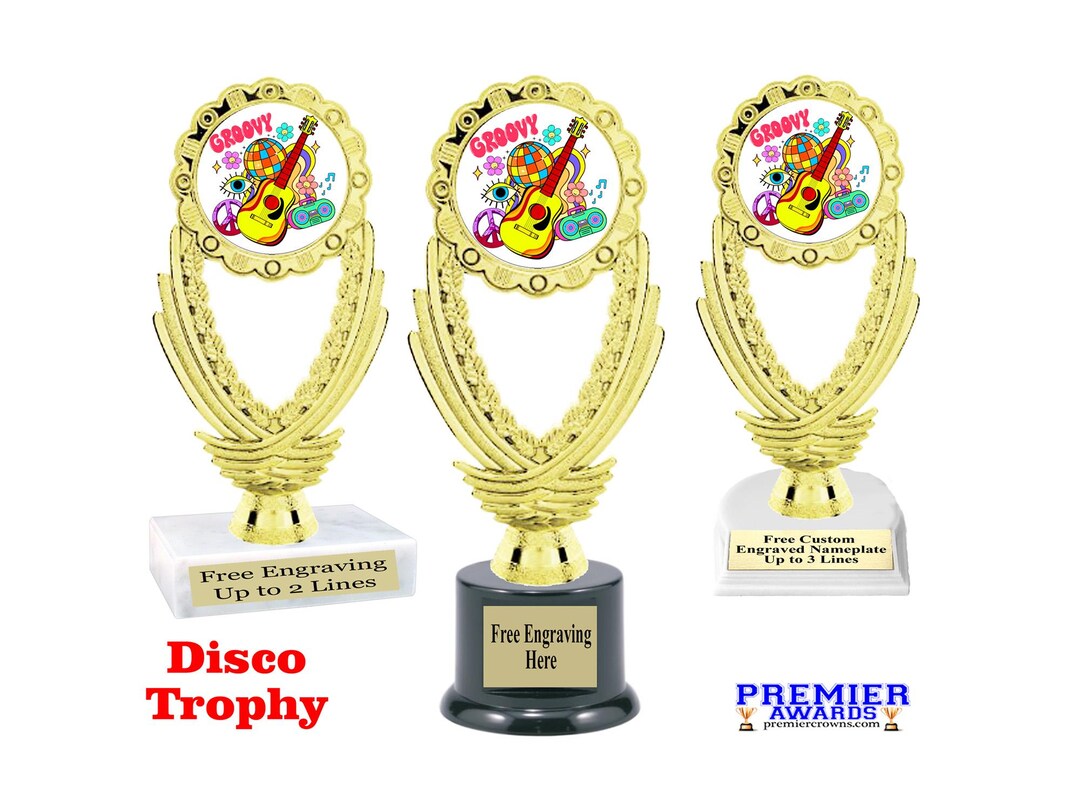 Disco Trophy. Great Trophy for Dance, Recitals, Competitions and Disco ...