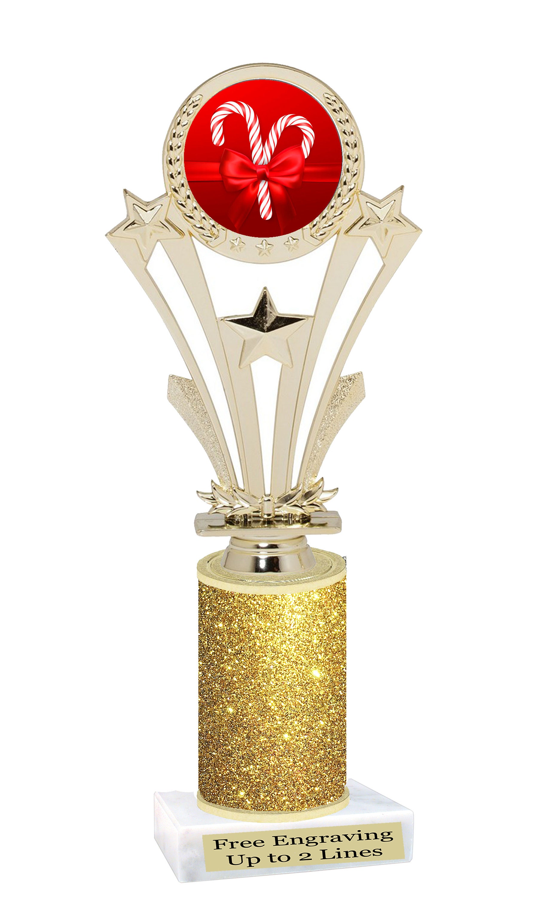 Candy Cane Theme Trophy. Great for All of Our Holiday Events, Contests ...