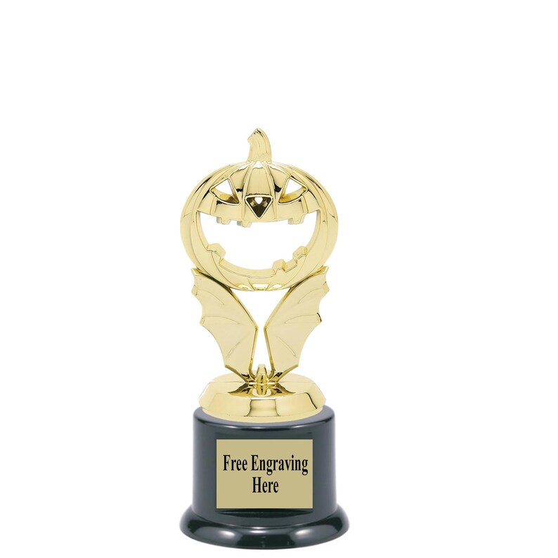 Halloween Theme Trophy 5.5" to 7.5" Tall With Choice of Base. Great for ...