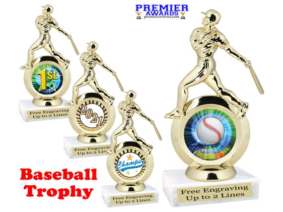 Baseball Trophy. Male Figure. Great Trophy for Your Team | Etsy