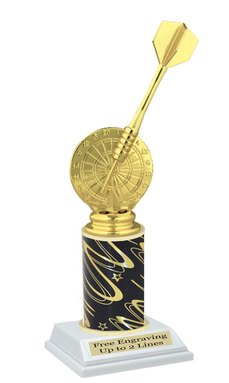Darts Trophy. Great Trophy for Your Tournaments Family Games - Etsy