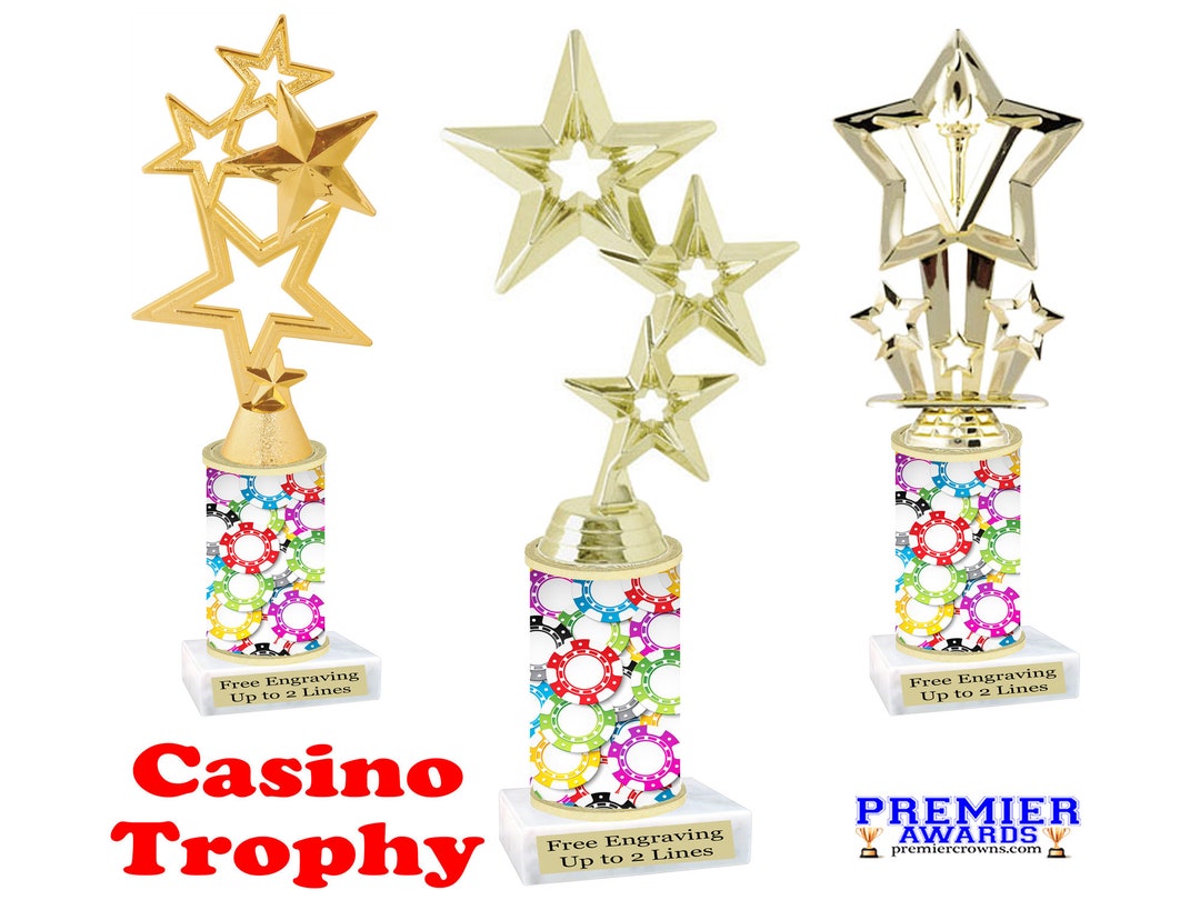 Casino Theme Trophy. Great Trophy for Your Next Family Game Night ...