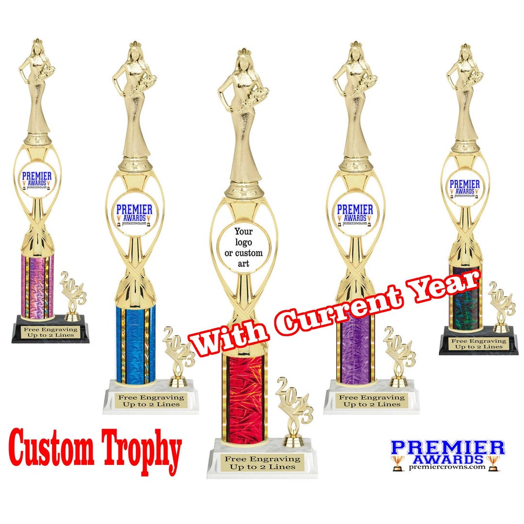 Custom Trophy. 16" Tall Great Trophy for Any Event, Competition ...