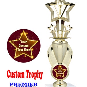 Custom Trophy. 12 tall Great trophy for any event | Etsy