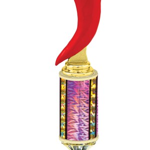 Red Chili Pepper Trophy With Choice of Column Color. Great for Your ...