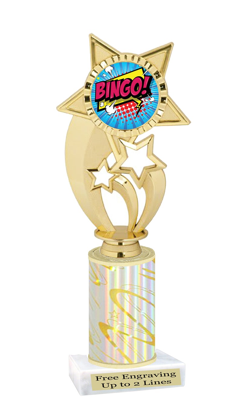Bingo Trophy. Great Trophy for Your Next Family Game Night - Etsy