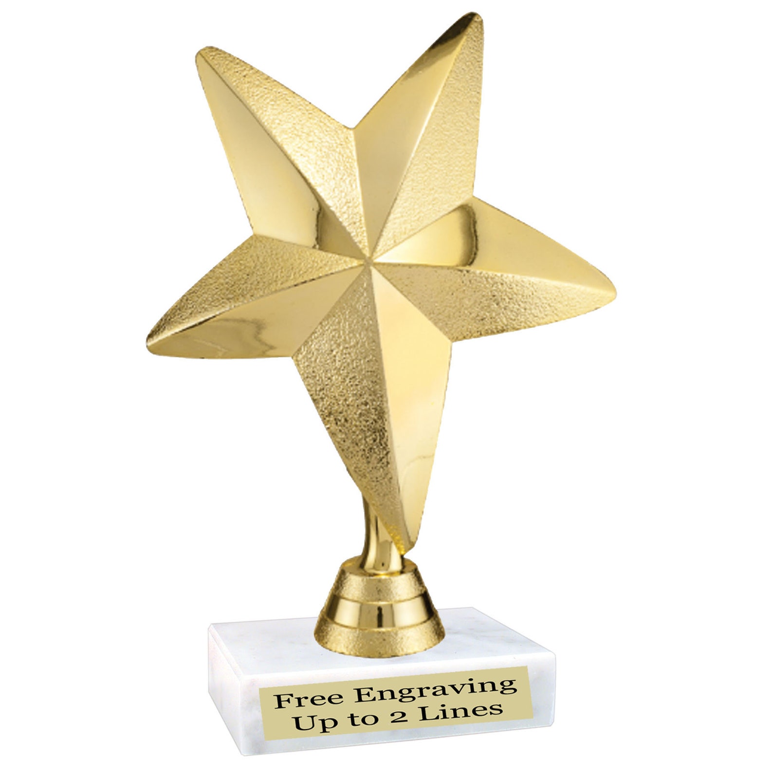 Gold Star trophy. Perfect for any event contest pageant or | Etsy