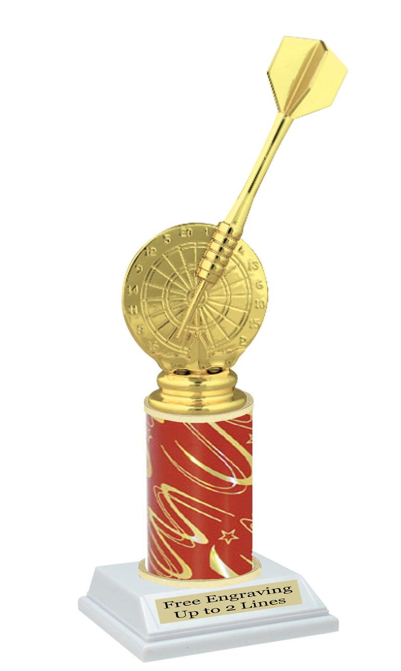 Darts Trophy. Great Trophy for Your Tournaments Family Games - Etsy