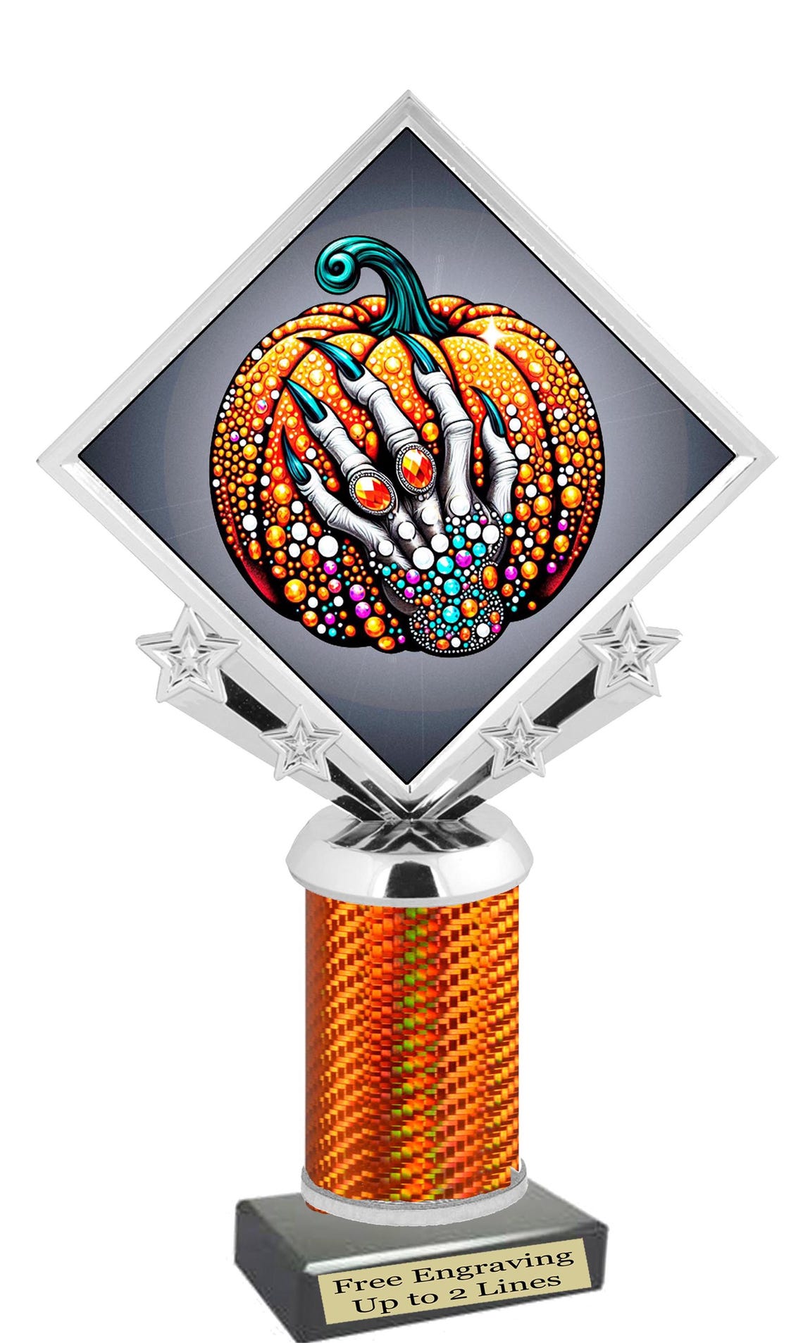 Halloween Trophy. Choice of 9 Designs. Great for Costume Contests ...
