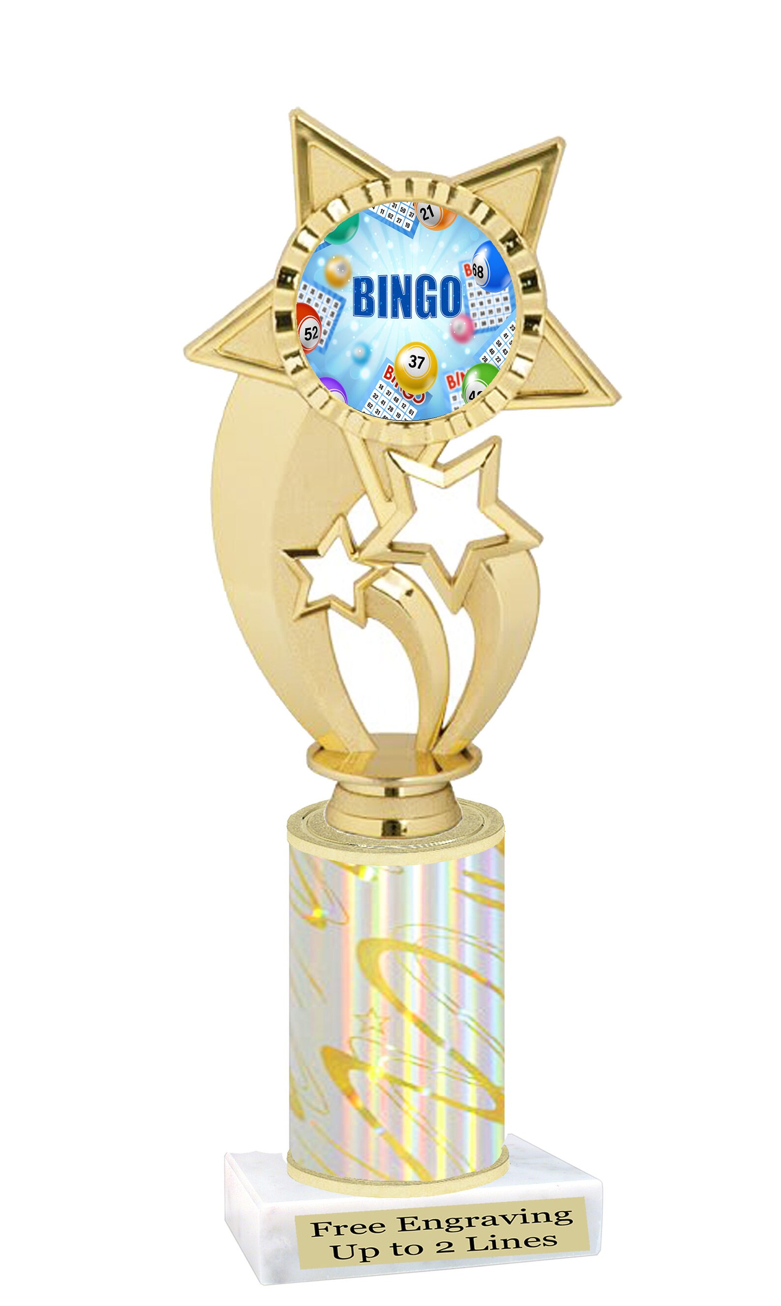 Bingo Trophy. Great Trophy for Your Next Family Game Night - Etsy