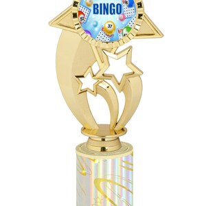 Bingo Trophy. Great Trophy for Your Next Family Game Night And/or Bingo ...