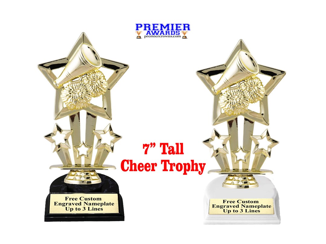 Cheer Trophy. Great Trophy for Sports Leagues, Schools, Recreation Depts. and More. Choice of ...