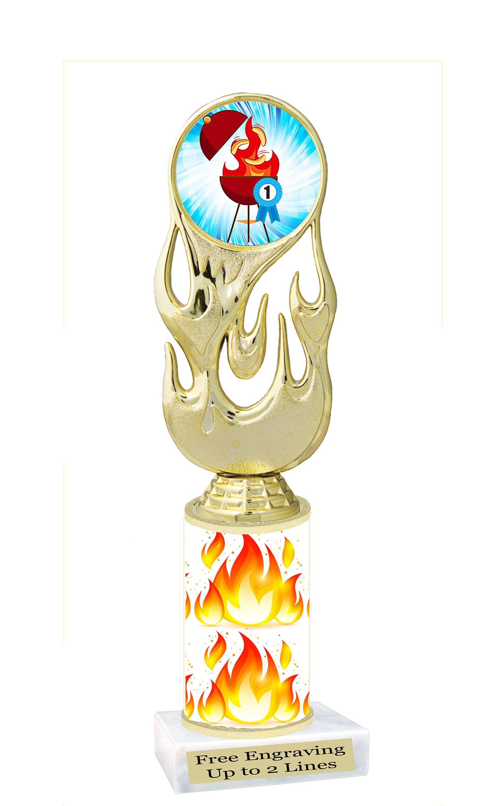 BBQ Cook off Trophy. Great Trophy for BBQ Cook off Events BBQ - Etsy