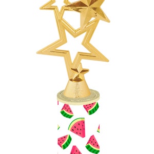 Watermelon Theme Trophy With Choice of Figure. Great for Your Eating ...