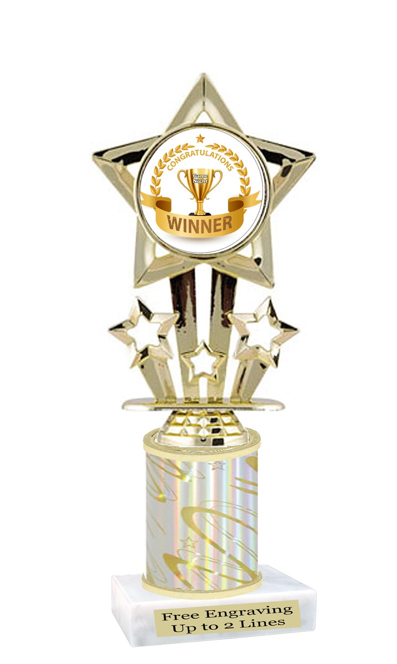 Game Night Trophy. Great Trophy for Your Family Game Night! Start a New ...