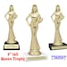 Beauty Queen Trophy. 6" Tall. Great Participation Award, Party Favor ...