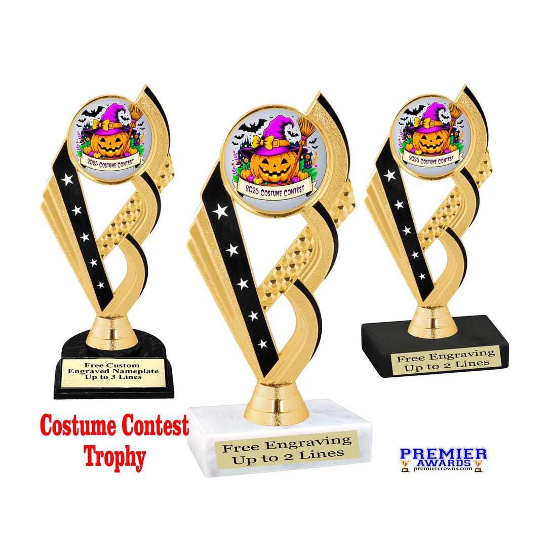 Costume Contest Trophy. Great Trophy for Your Halloween Costume ...