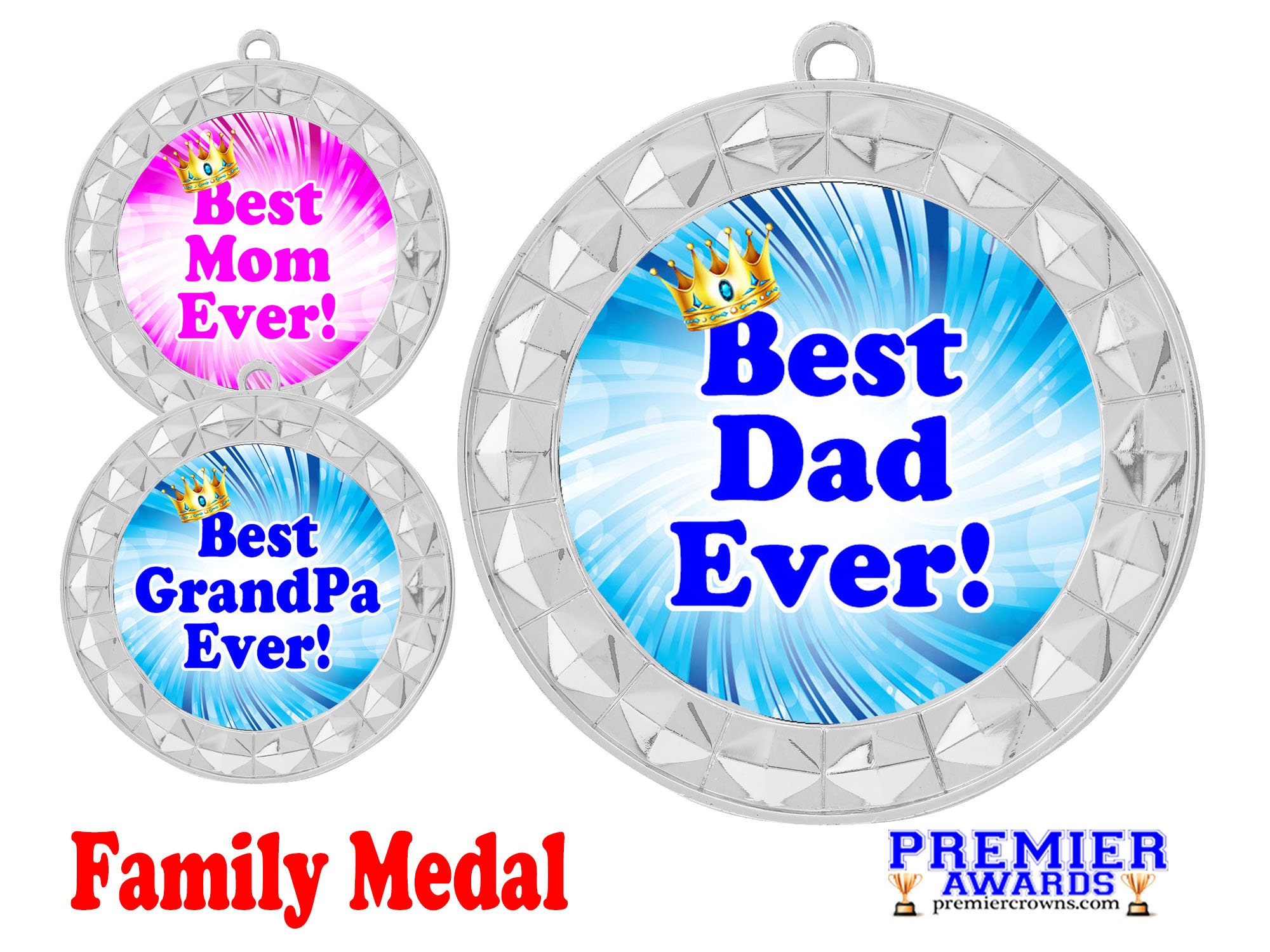 Best Family Medal. Show Your Appreciation and Love to Your - Etsy UK