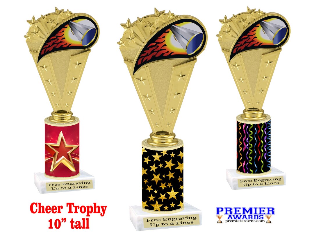 Cheer - Dance Trophy. Great for Cheer Squads, Schools, Rec Departments ...