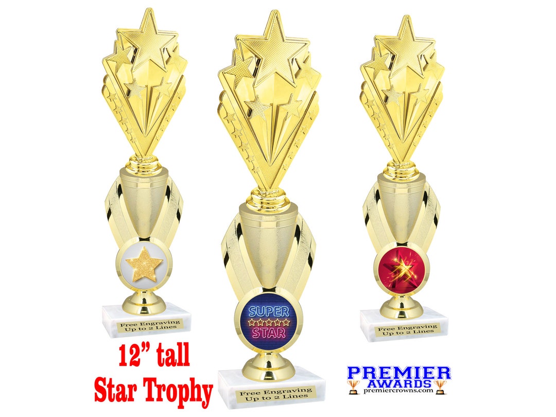 Star - Superstar Trophy. Great Trophy for Any Event, Pageant, Contest ...