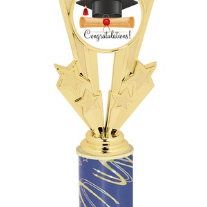 Graduation Theme Trophy. Great Award to Celebrate Their Accomplishments ...