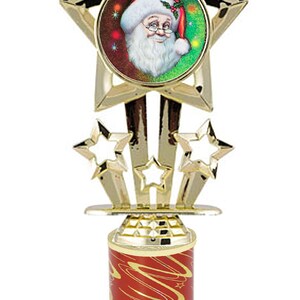 Santa Trophy. Great Trophy for Your Holiday Events, Pageants, Contests ...