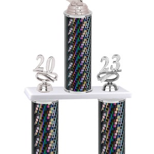 Custom 2-column Trophy. Available in 3 Trophy Heights & Choice of Figure. A Special Award for ...