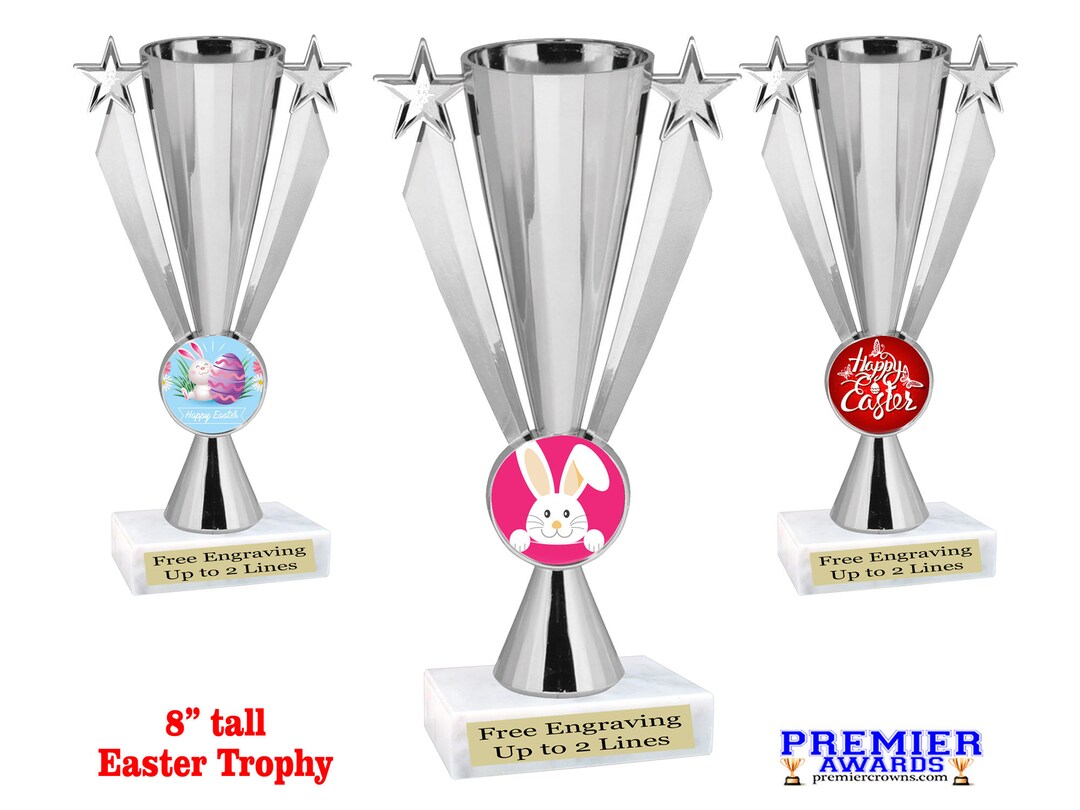 Easter Trophy. Festive Trophy for Your Easter Themed Events, Pageants ...