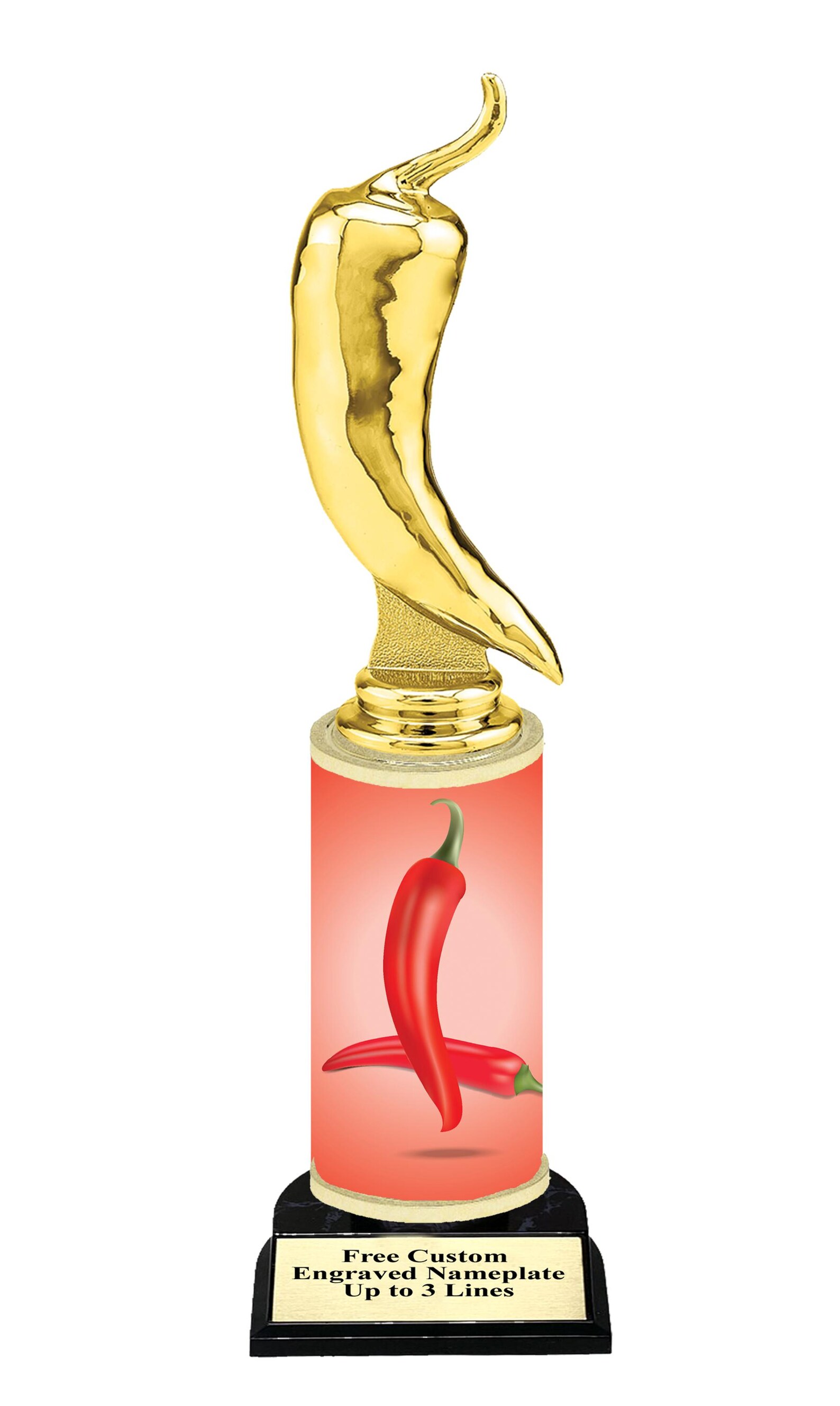 Chili Pepper Trophy. Great for Your Chili Cookoffs, Eating Contests ...