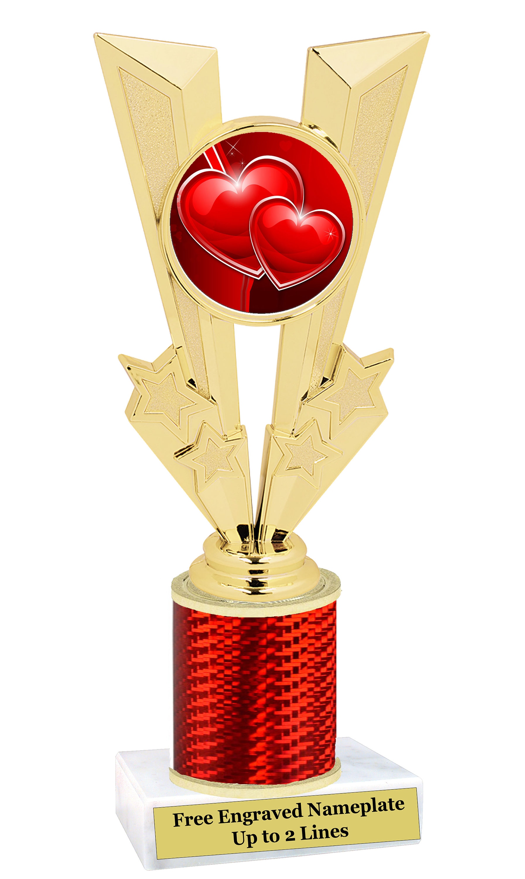 Valentine Theme Trophy. Great Trophy for Your Valentine Theme Events ...