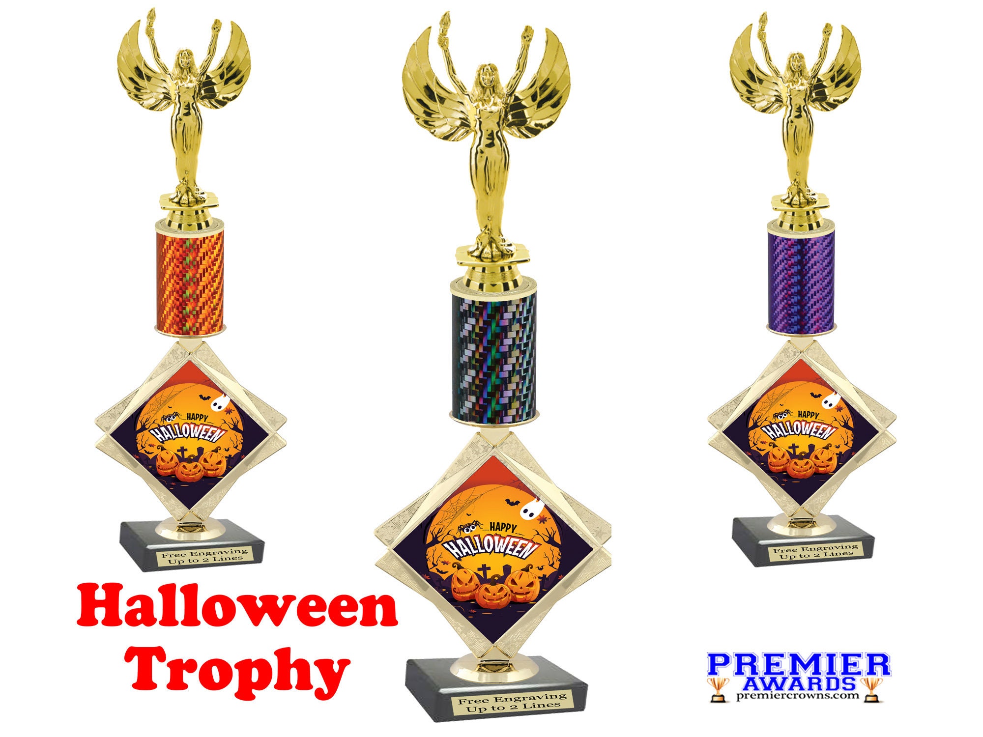 Halloween Trophy. Great Trophy for Your Halloween Events - Etsy