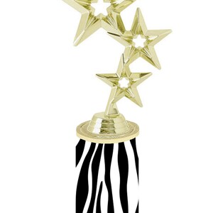 Animal Print Trophy With Choice of Figure. Numerous Trophy Heights ...