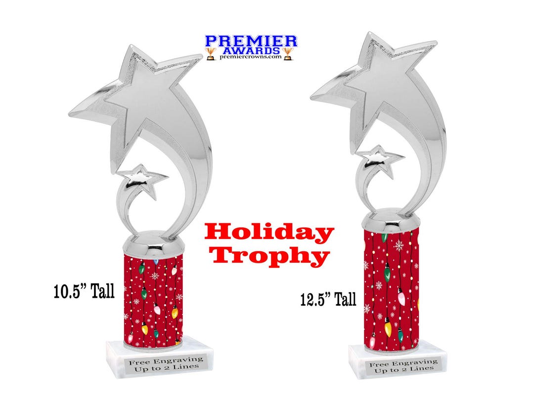 Holiday Lights Theme Trophy. Great for Your Decorating Contests ...