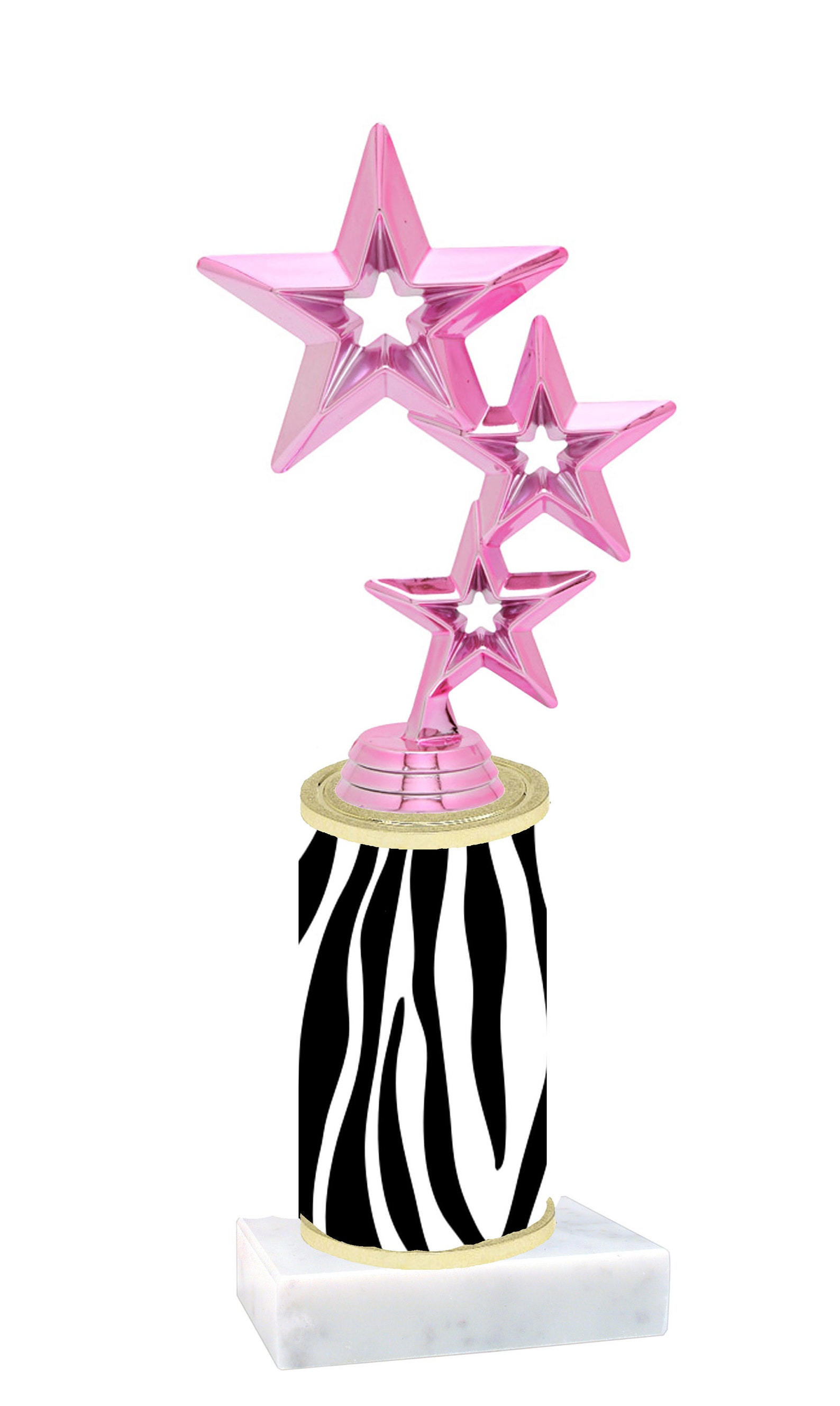 Animal Print Trophy With Choice of Figure. Numerous Trophy Heights ...
