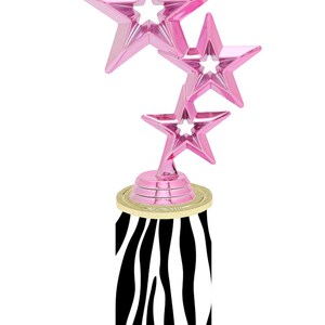 Animal Print Trophy With Choice of Figure. Numerous Trophy Heights ...