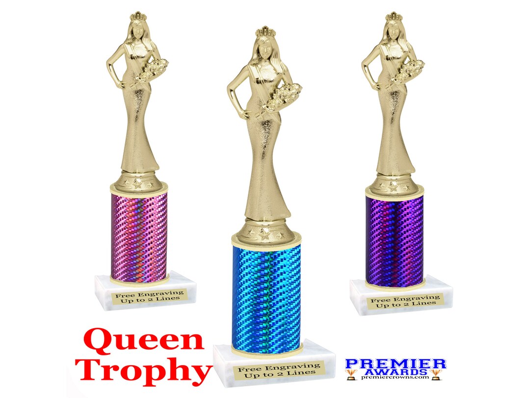 Queen Trophy. Great Award for You Pageants Contests - Etsy