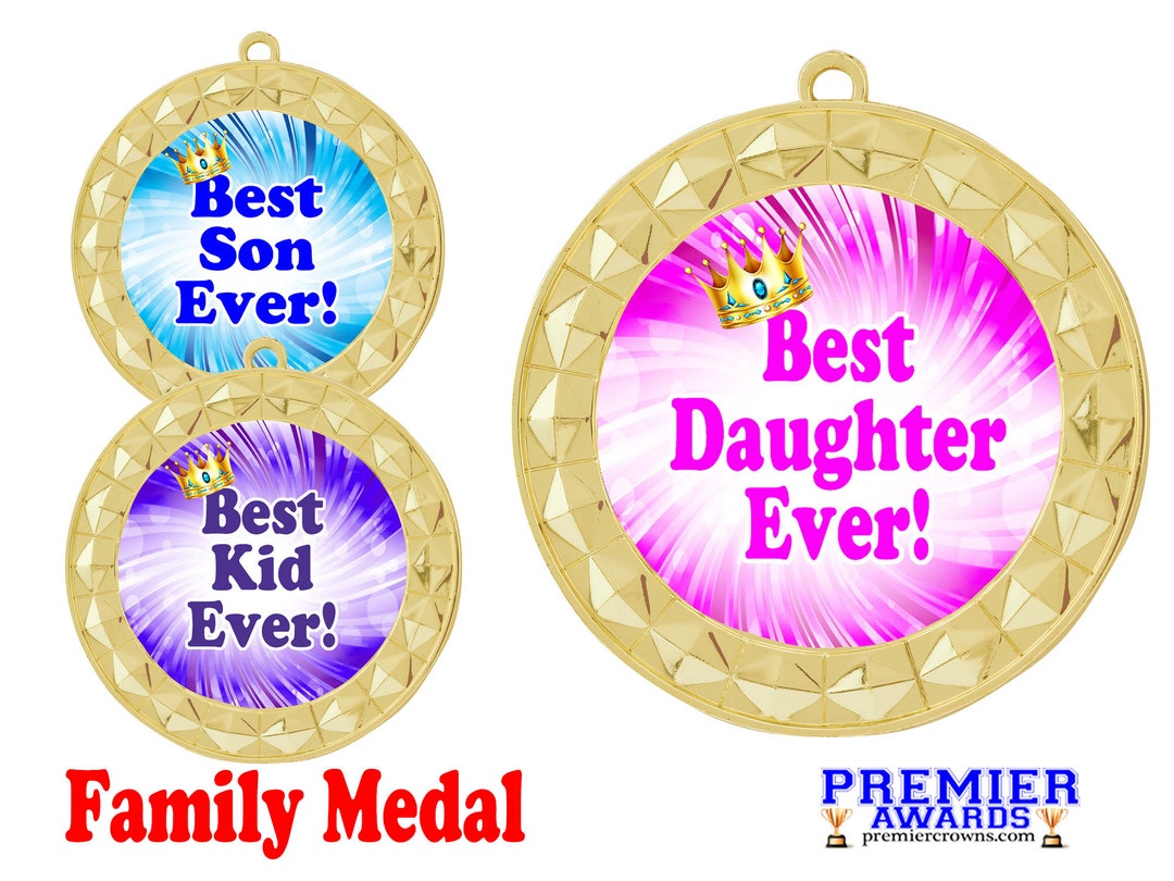Best Family Medal. Show Your Appreciation and Love to Your Family ...