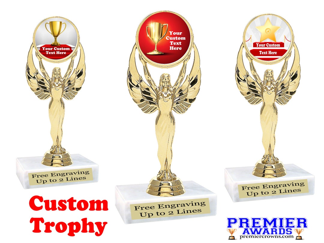 Custom Trophy. Great Trophy for Any Event, Competition, Pageant ...