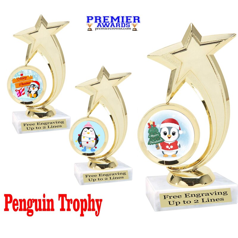 Penguin Trophy - Etsy