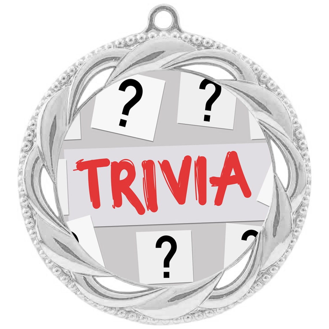 Trivia Medal. Great Trophy for Your Next Family Game Night - Etsy