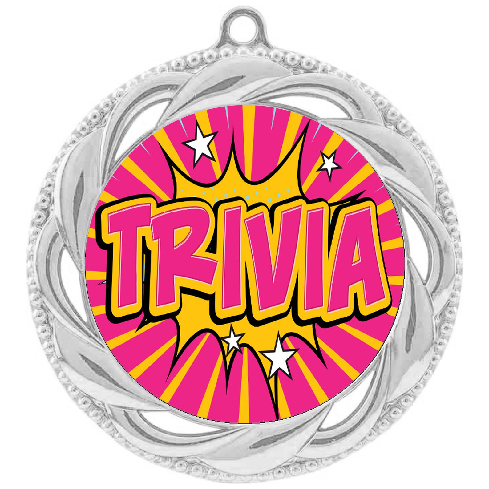Trivia Medal. Great Trophy for Your Next Family Game Night And/or ...