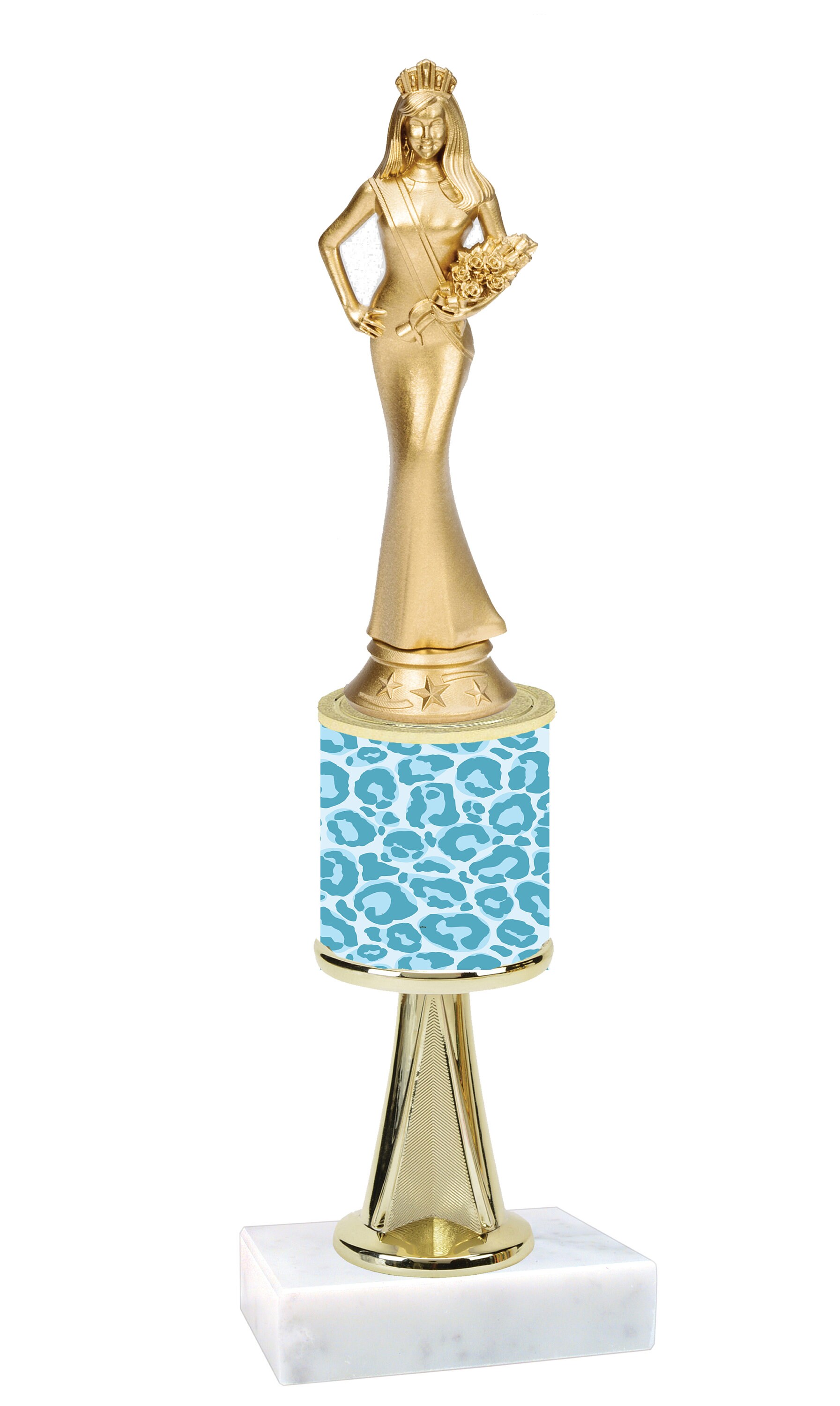 Animal Print Theme Trophy With Numerous Trophy Heights Available ...