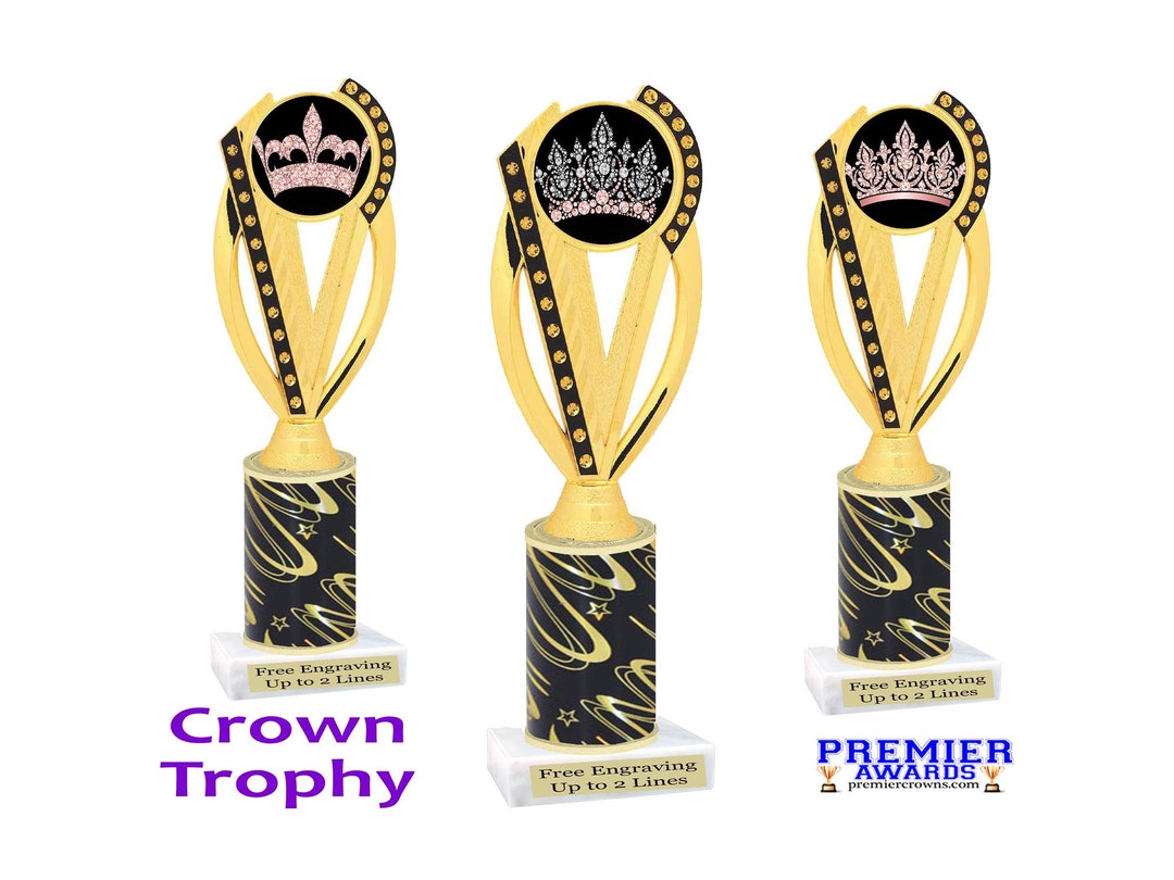 Crown Trophy. Great Trophy for Any Event, Competition, Contest, Pageant ...