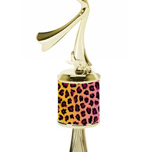 Animal Print Theme Trophy With Numerous Trophy Heights Available ...